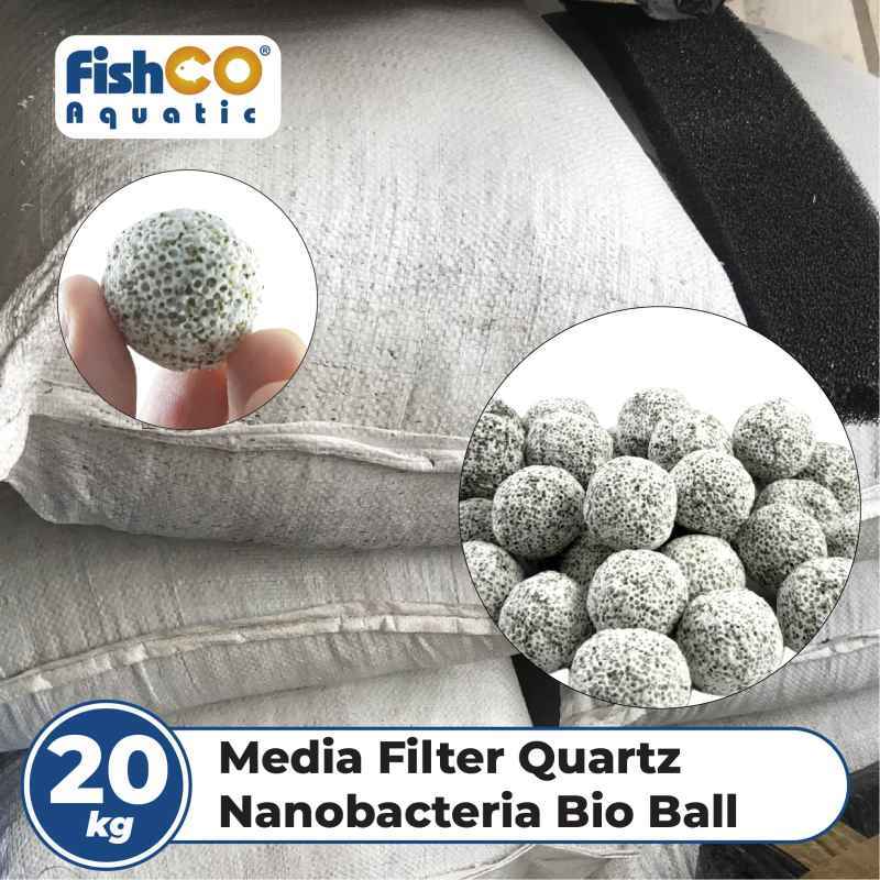 Jual Bio Ball Quartz Nanobacteria Ball 25mm Ukuran Xl Rumah Bakteri ...