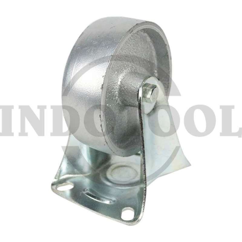 Promo Roda Besi 4 Mati / Roda Trolley Besi / Roda Troli (Fixed) Diskon ...