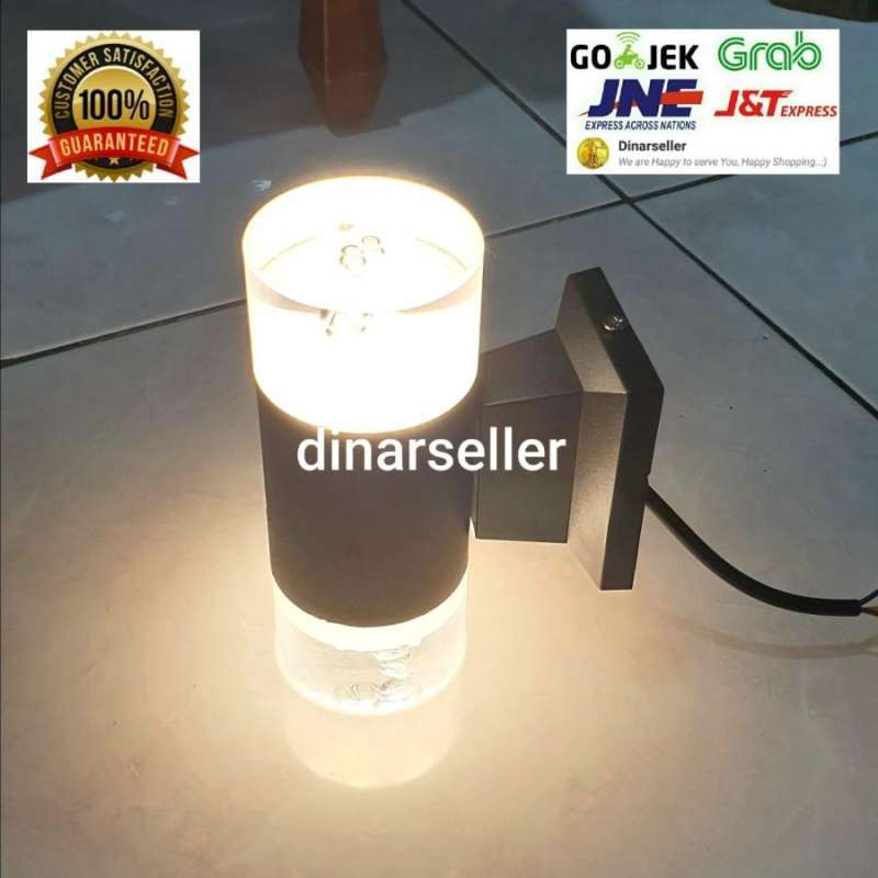 Jual LAMPU DINDING LED 2 ARAH WALL LED BEDROOM LIVING ROOM MODERN di ...