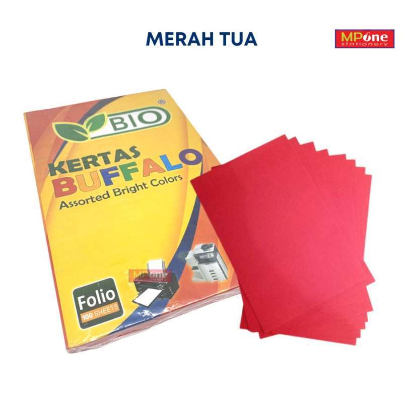 Jual Kertas Buffalo / Kertas Buffalo F4 / Kertas Buffalo 100 Sheets ...