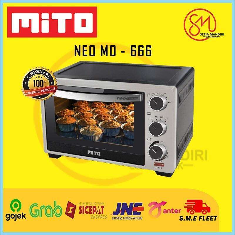 Jual MITO Neo MO666 Oven Listrik 20 Liter MO 666 - TANPA BUBBLE di ...