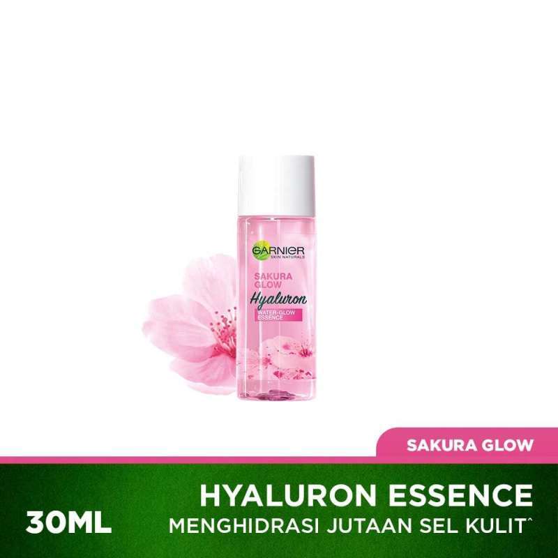 Promo GARNIER SAKURA GLOW HYALURON WATER-GLOW ESSENCE 30ML Diskon 18% ...