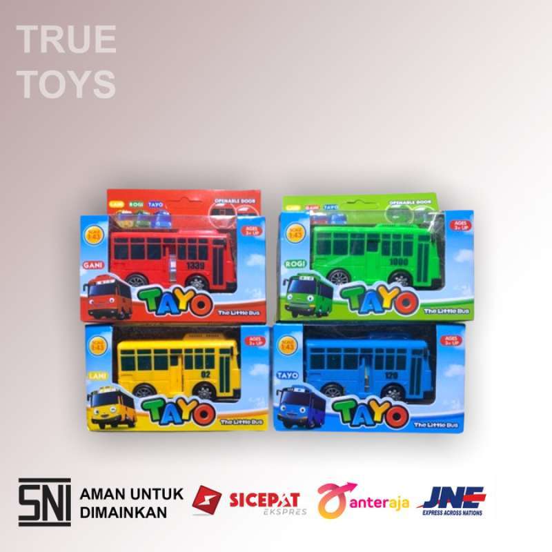 Jual Mainan Bus Tayo Satuan / Bus Tayo Ukuran Kecil - Hijau Di Seller ...