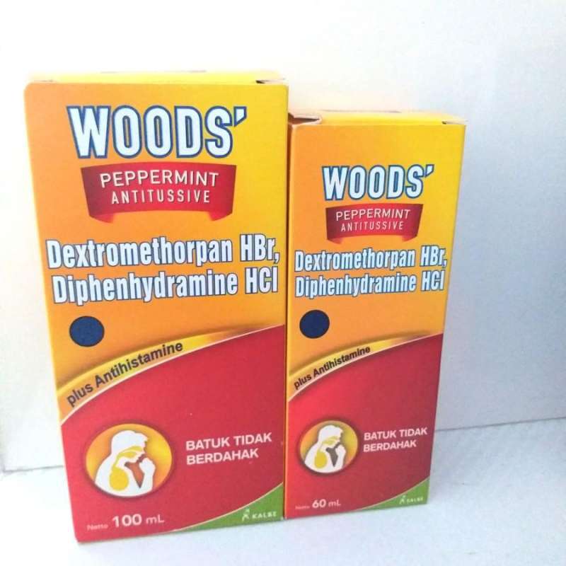 Jual Wood Sirup Obat Batuk Merah 100 Ml 🏷️ - Promo "PELANGGANBARU-20K"