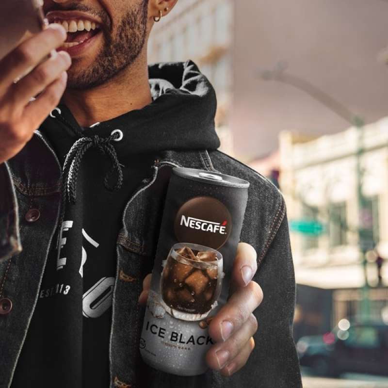 Promo Nescafe Ice Black Minuman Kopi Kaleng [220 Ml] Diskon 25% Di ...