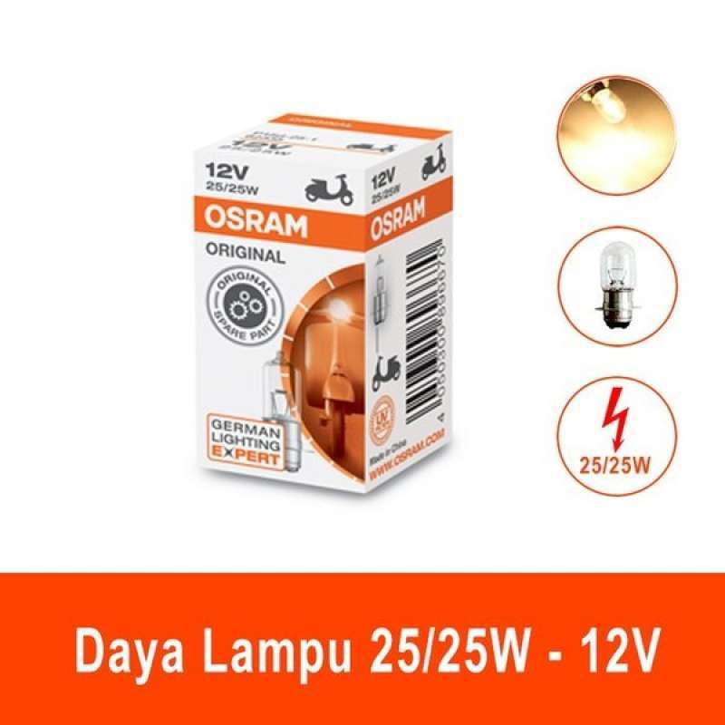 Promo Osram Lampu Utama Motor Headlamp T19 M5 K1 Putih Kekuningan 7335 1 Pcs Diskon 10% di ...