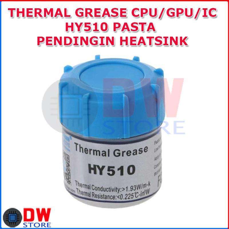 Jual HY510 THERMAL GREASE CPU/GPU/IC HY-510 PASTA PENDINGIN HEATSINK di ...