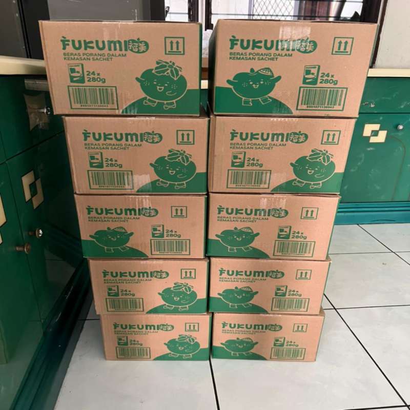 Jual Fukumi Beras Porang Box Sachet - Shirataki/konjac Rice Karton Di ...