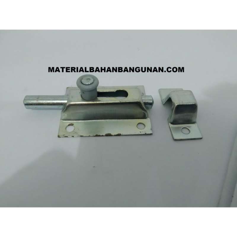 Jual Slot Pintu Tarik Putih Panjang 6cm Selot Gerendel Kamar Jendela ...