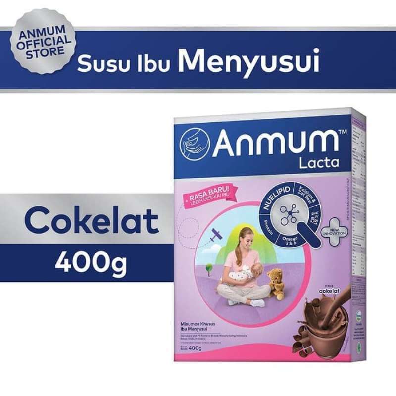 Jual Anmum Lacta Coklat 400g di Seller Dede collection - Kebon Jeruk ...