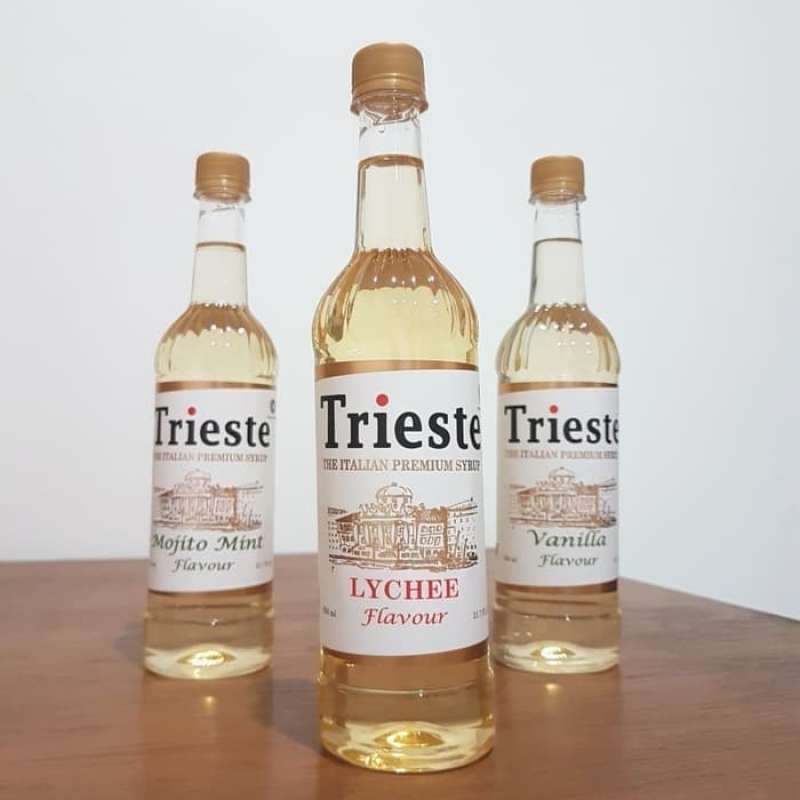 Jual Trieste Syrup/ Sirup Buah Rasa Lychee Sirup Untuk Campuran Minuman ...