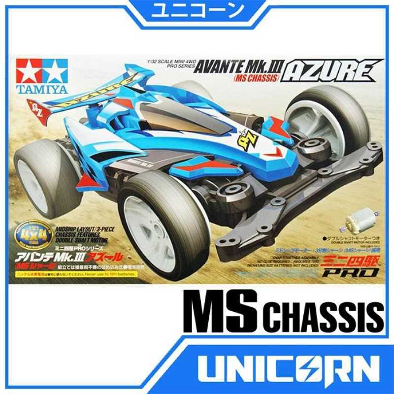 Jual TAMIYA MINI 4WD AVANTE MK III AZURE / MS CHASSIS / 18626 ORIGINAL di Seller Unicorn Toys ...