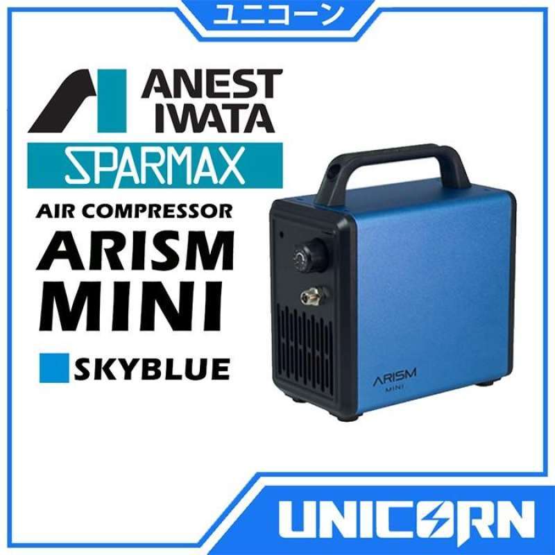 Jual COMPRESSOR SPARMAX ARISM MINI SKY BLUE / KOMPRESOR AIRBRUSH CAT ...