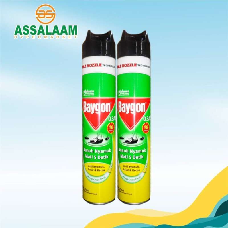 Jual BAYGON AEROSOL YELLOW 750ML di Seller Assalaam Hypermarket ...