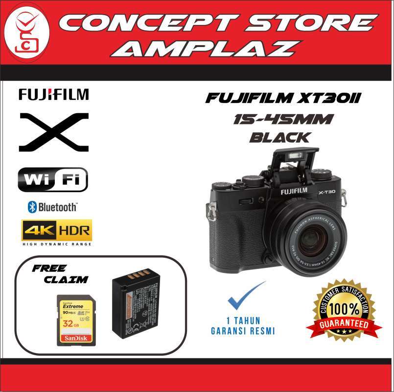 Jual FUJIFILM XT30 KIT 15-45 MARK II XT-30 X-T30II GARANSI RESMI ...