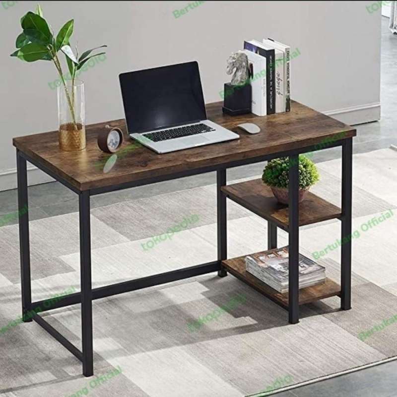Jual MEJA KERJA BESI MINIMALIS / MEJA BELAJAR BESI / MEJA KANTOR ...
