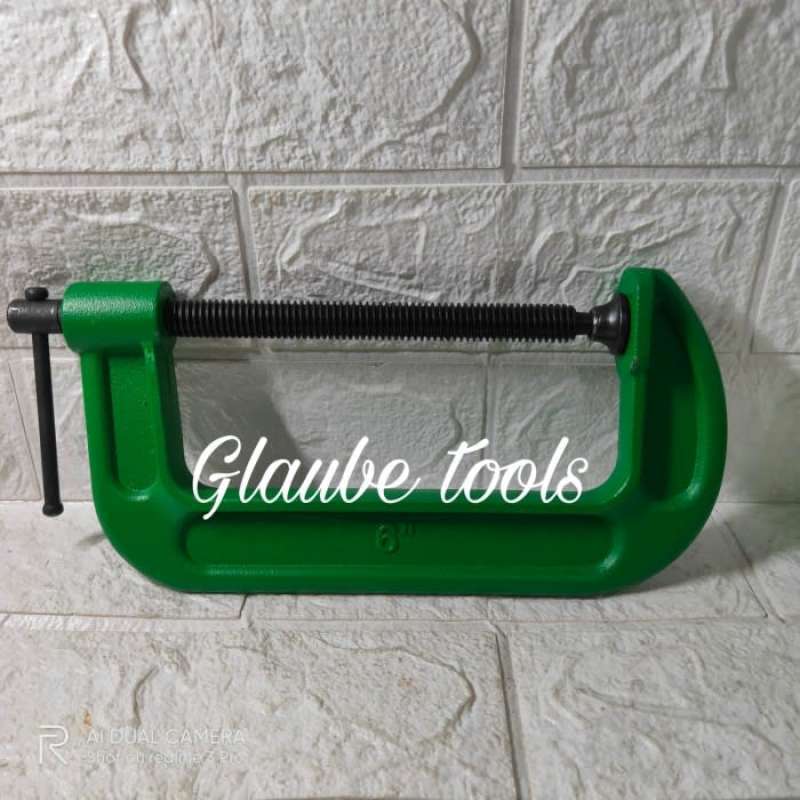 Promo Premium AMTECH Klem C 6 Inch SATUAN - Catok Clamp Penjepit Clam ...