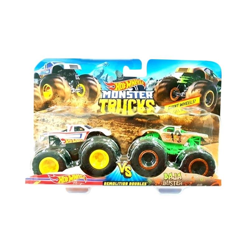 Jual HOT WHEELS MONSTER TRUCK FYJ64 HW RACING VS BAJA BUSTER 19 di ...