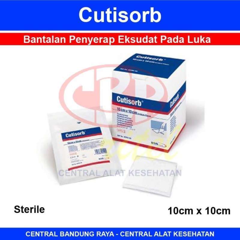 Jual CUTISORB - Bantalan Penutup Luka & Penyerap Eksudat - 10cm x 10 cm ...