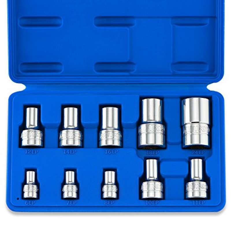 Promo Neiko 02473A External Torx Plus Socket Set,10 Piece | 1/4-Inch ...