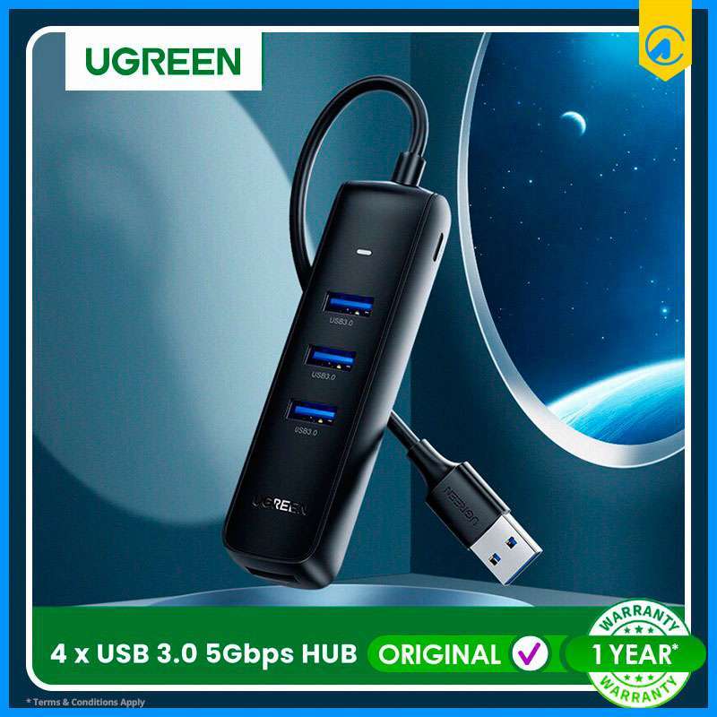 Jual Ugreen 80657 USB HUB 3.0 to 4 x Micro USB 5V 2A with 1meter 5port di Seller Toko Artica ...