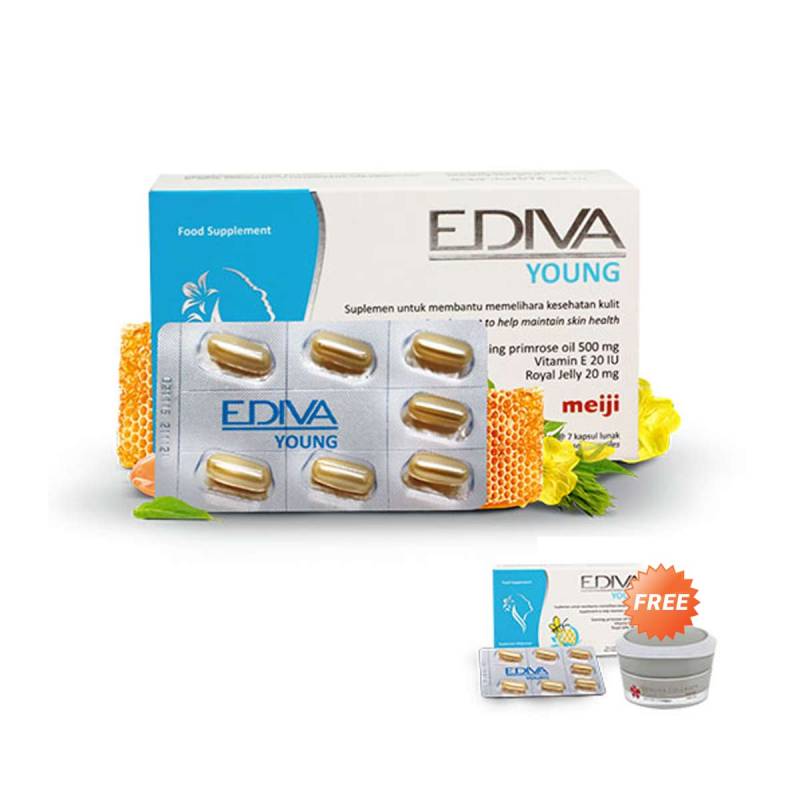 Jual Meiji Ediva Young Multivitamin & Suplemen [buy 1 Get 1/ 10 G ...