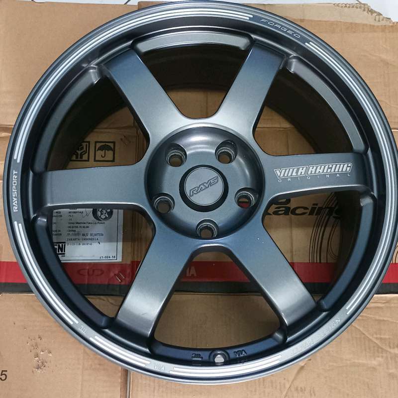 Jual Rep Rays Te37 Og Ring 15 Black (flow Forming) Garasi Velg Surabaya Di Seller Garasi Velg ...