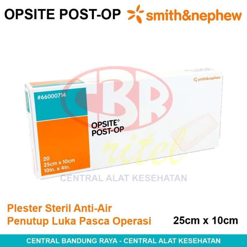 Jual Opsite Post-op 25x10cm - Dressing Penutup Luka Pasca Operasi ...