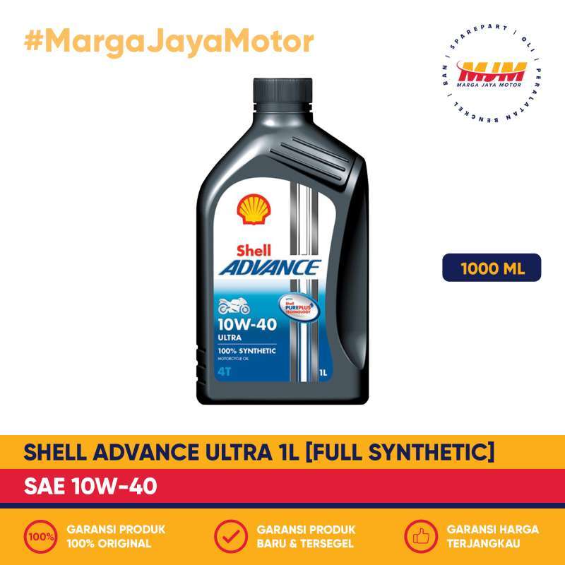 Jual Shell Advance Ultra 10W/40 [1000ml] Shell Oil 1L ORIGINAL di ...