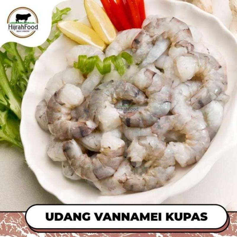 Jual Udang Vaname Kupas Tail On Cooked | Vannamei Shrimp Frozen di ...