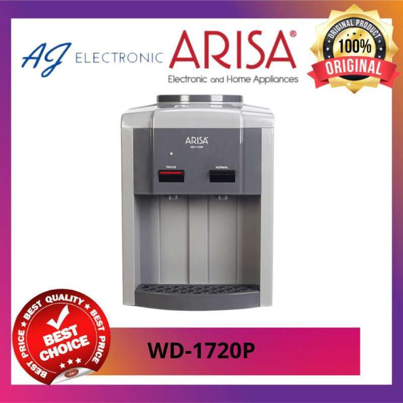 Jual DISPENSER ARISA WD-1720P / WD1720P / WD 1720P , 2 KRAN GALON ATAS ...