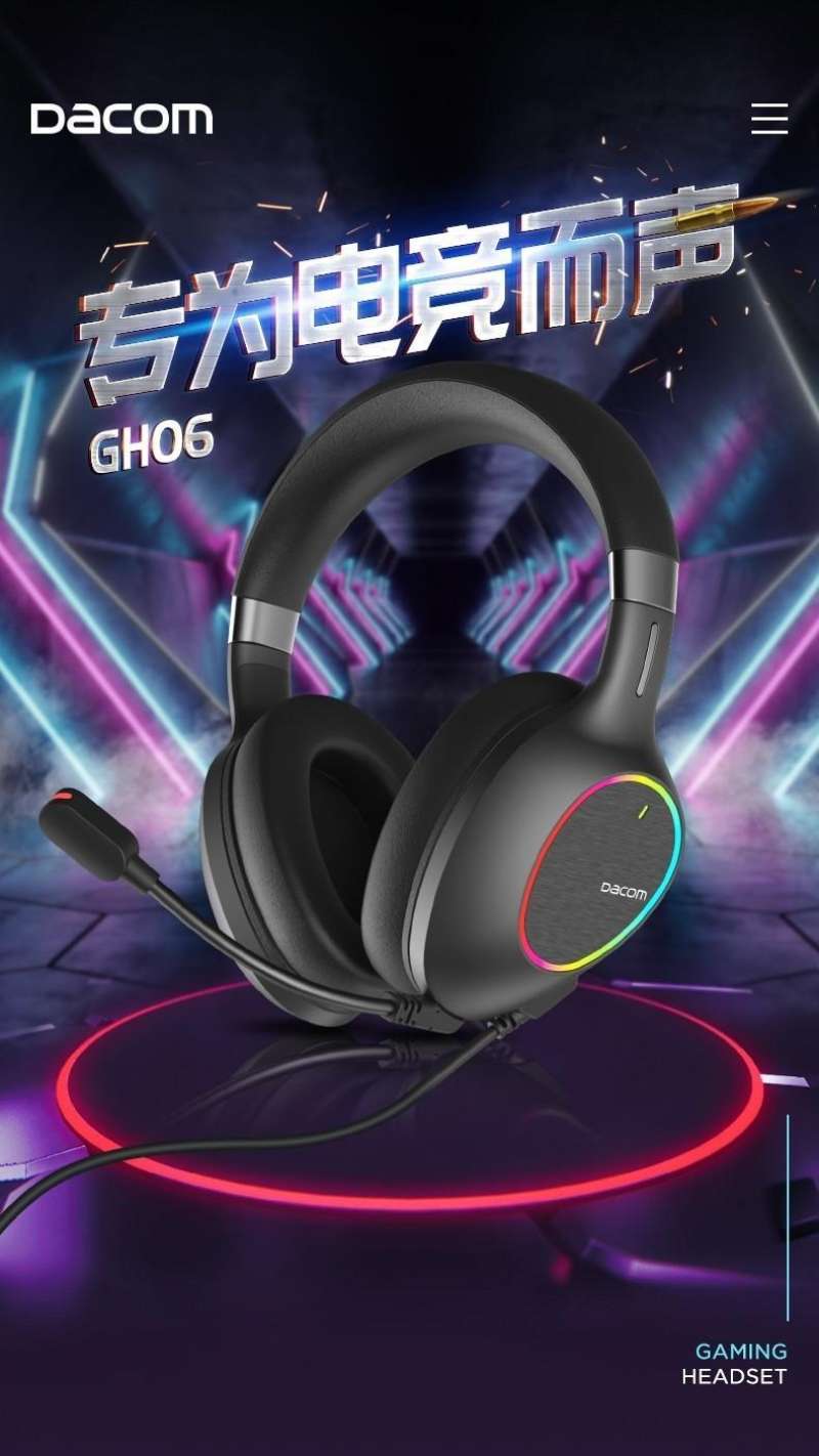 Promo Dacom Gh06 - Wired Gaming Headphone With Virtual 7.1 Surround ...