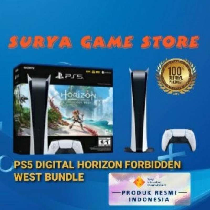 Jual PS5 SONY PLAYSTATION 5 BUNDLE HORIZON FORBIDDEN WEST di Seller SURYA GAME STORE ...