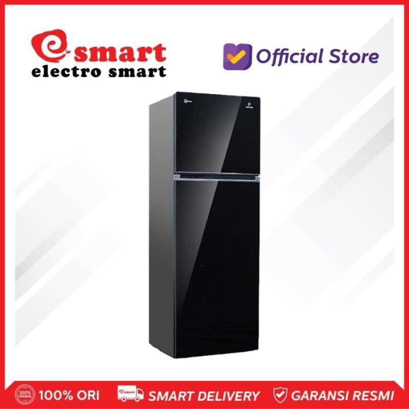 Jual POLYTRON - REFRIGERATOR 2 DOOR 260 L BLACK PRW 29MNX di Seller ...