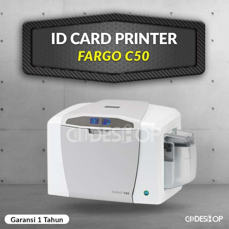Jual Fargo C50 | C 50 Id Card Printer Single Side Cetak Kartu Pvc Di ...