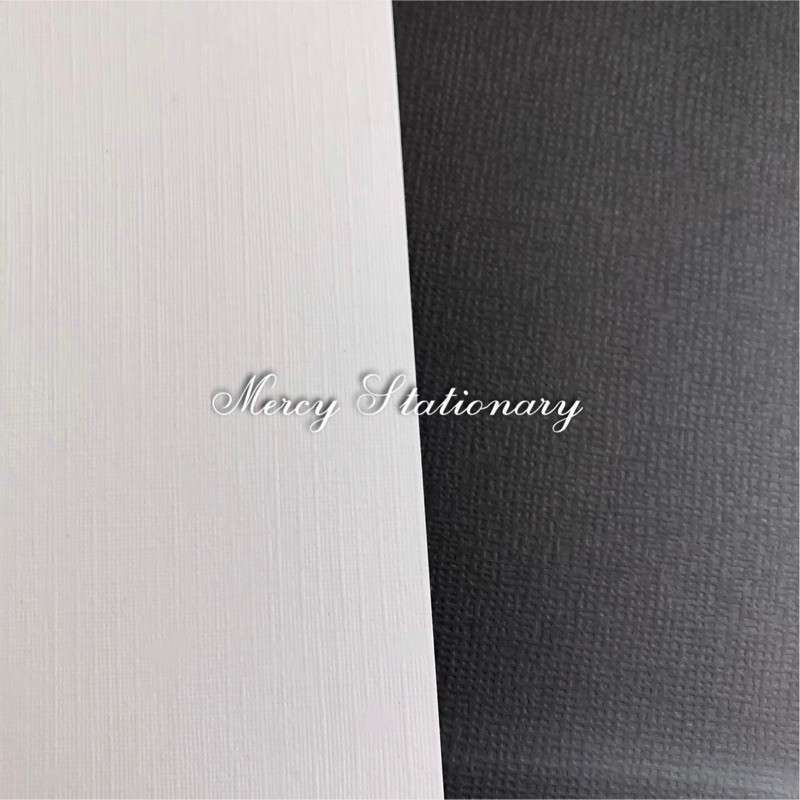 Jual Kertas Linen Hitam 210 - 230 gram Folio A4 Kertas Karton Lenen ...