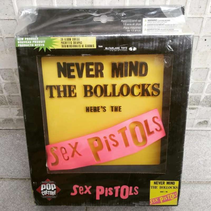 Jual Mcfarlane 3d Album Cover Art Sex Pistols Never Mind The Bollocks