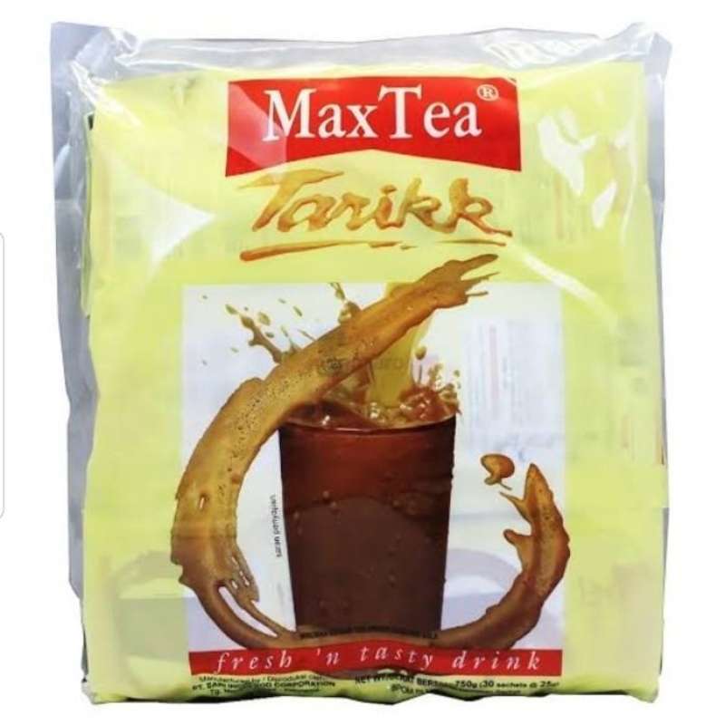 Jual MAX TEA TARIKK 25G ISI 30 SACHET di Seller Srisusan Shop ...