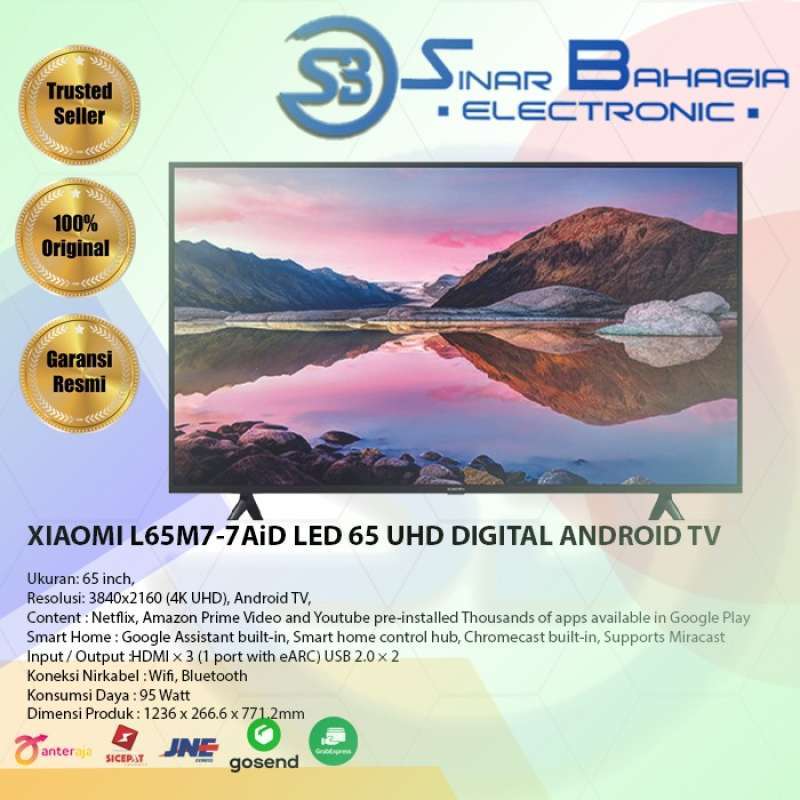 Jual XIAOMI L65M7-7AiD LED 65 UHD DIGITAL ANDROID TV (NEW) (KHUSUS BANDUNG) di Seller Sinar ...
