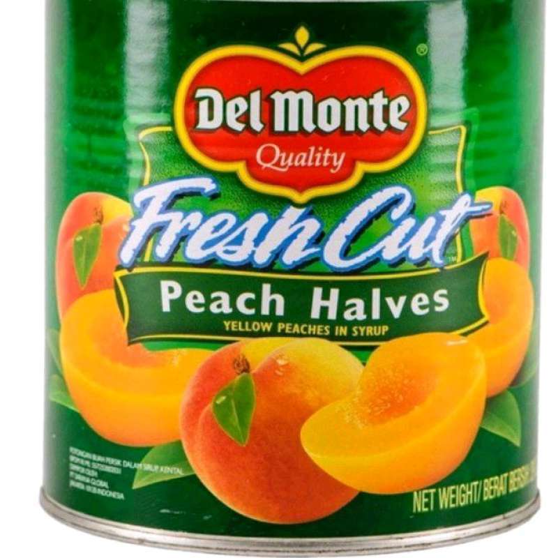 Jual Del Monte Peach Halves 825gr DelMonte Buah Peach Kaleng - Fresh ...