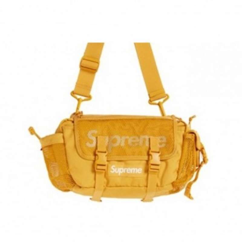 Promo TAS WAISTBAG SUPREME SS20 YELLOW WARNA KUNING ORIGINAL WAIST BAG ...