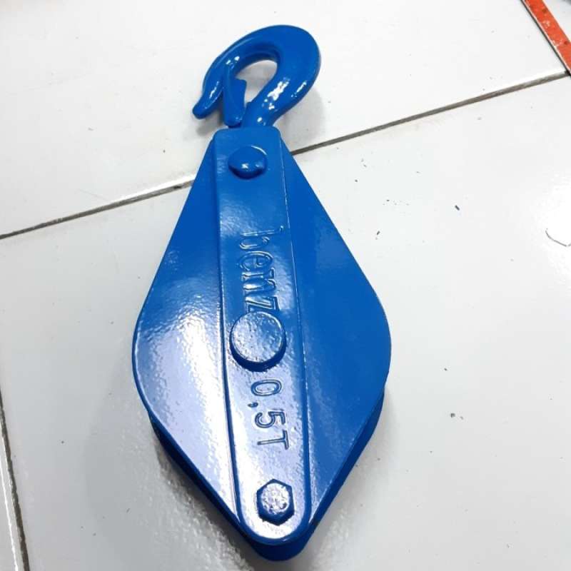 Jual Premium Katrol 500kg/ Kerekan Barang Bangunan Kapal / Sumur / Besi ...