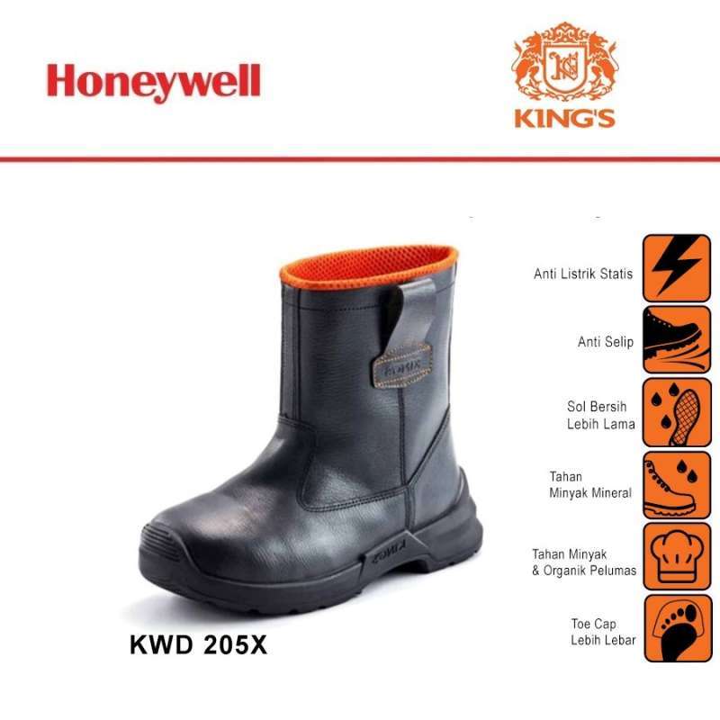 Promo Sepatu Safety Kings Safety Shoes Original KWD205X - 45 Hitam ...