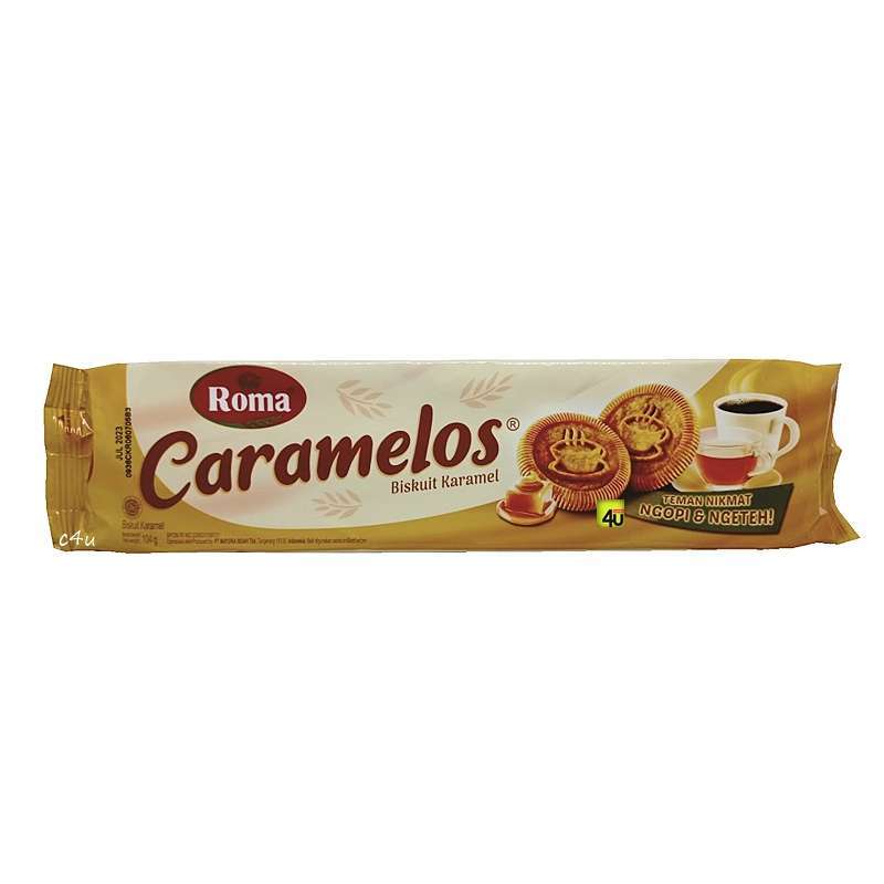 Jual ROMA Caramelos - Biskuit Karamel - 104g di Seller cemilan4u ...