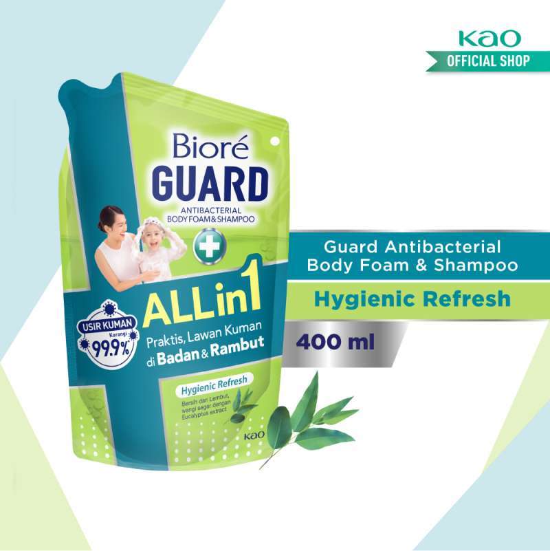 Promo Biore Guard All In 1 Hygienic Refresh Anti Bakteri Shampoo ...
