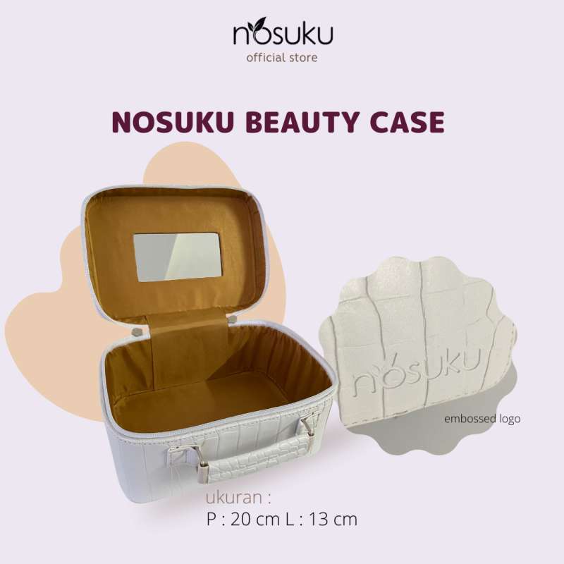 Promo Nosuku Beauty Case Putih Diskon 14% Di Seller Nosuku Indonesia ...