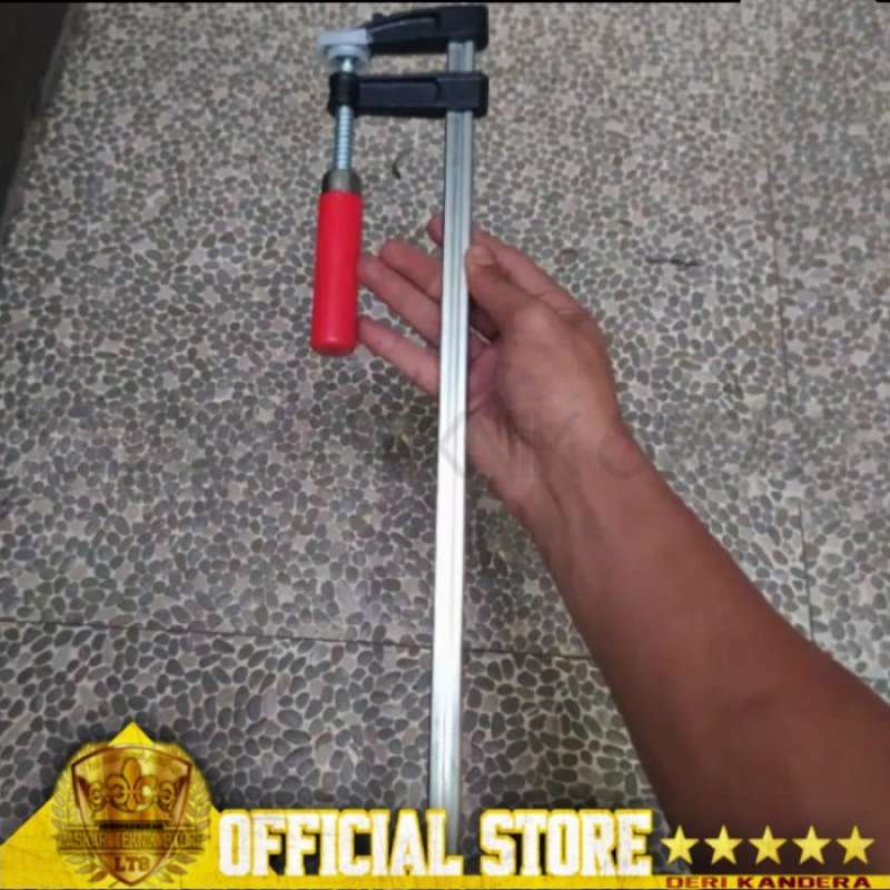 Promo Clamp F - Klem Kayu /Pres Kayu /Catok Kayu Size 40Cm - 50X400Mm ...