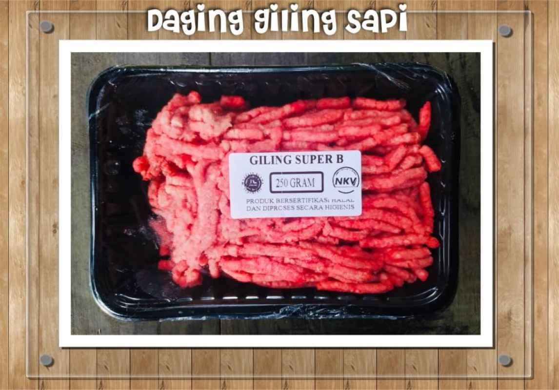 Jual Daging Giling Sapi 250 gr Super di Seller Decemil - Bubulak, Kota ...