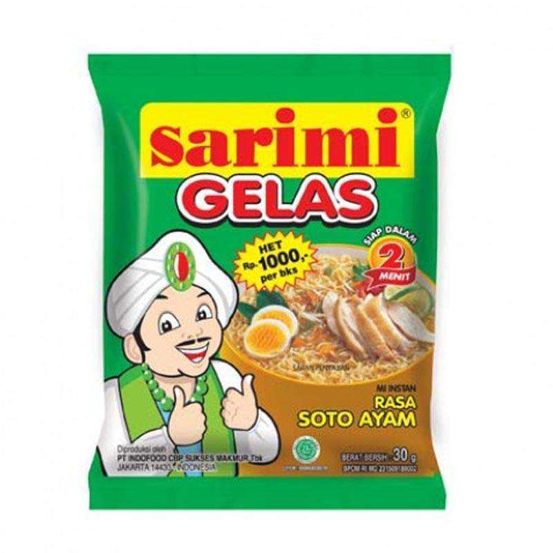 Jual Sarimi Mie Gelas Soto Ayam 30 Gr Di Seller Frestive Supermarket ...