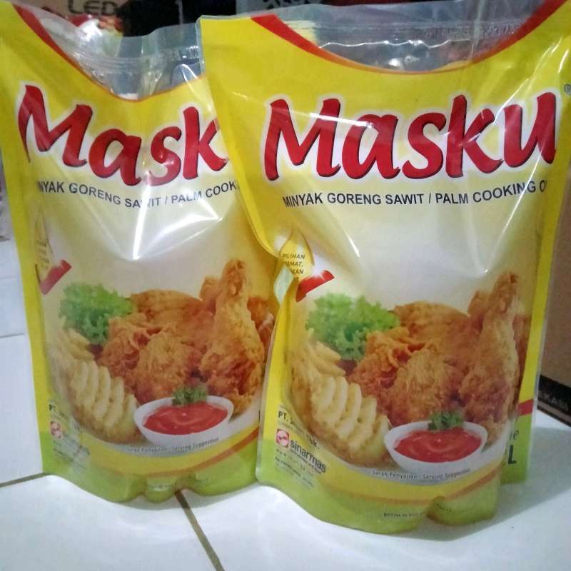 Jual minyak goreng kemasan merk masku ukuran 2L di Seller Bongkii ...